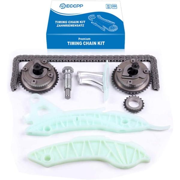 商品名ECCPP タイミングチェーンキット 2ピース カムシャフト VVTギア MINI COOPER R56-R61 N12 N16 N18 1.6L用ECCPP Timing Chain Kit fits for 2007 2010 f...
