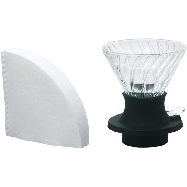 商品名HARIO (ハリオ) 浸漬式 ドリッパー スイッチ SSD-200-BHario V60 Immersion Dripper 02ブランド：Hario商品サイズ：Size 02高さ：15.7 cm横幅：16.4 cm奥行：20.6 ...