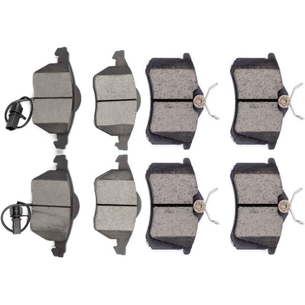 商品名Ceramic Brakes Pads,OCPTY Quick Stop Front Rear Brake Pad fit for 99-08 for Audi A4,02-06 for Audi A4 Quattro,98-04 f...