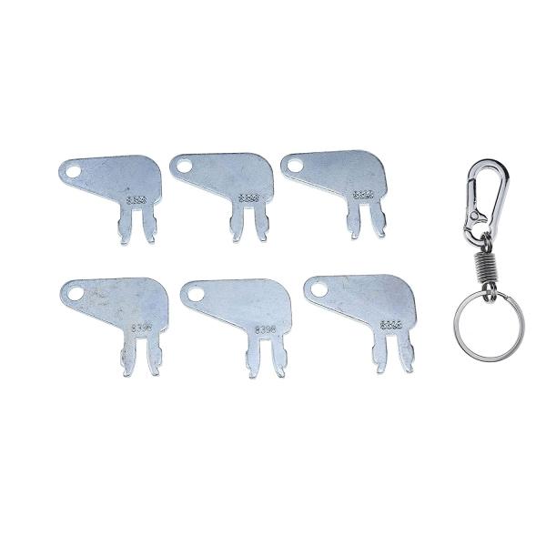 商品名zt truck parts (6) Master Disconnect Key Heavy Equipment # 8398 Replace 8H-5306 for CaterpillarZTUOAUMA 6X Master Dis...