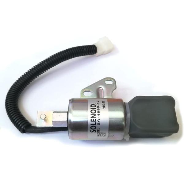 商品名New SA-4899-12 SA489912 SA-5176-12 1756ES-12 16851-57723 Fuel Stop Shut Off Solenoid For Kubota SynchroStart D722 D90...