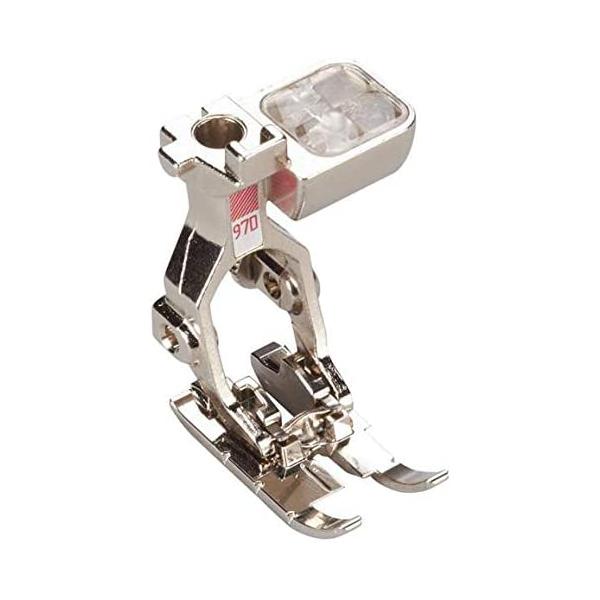 商品名Sew-link #97D - Bernina用パッチワークフット。Sew-link #97D - Patchwork Footブランド：SEW-LINK商品サイズ：高さ：3.6 cm横幅：6.9 cm奥行：9.3 cm 商品番号：3...