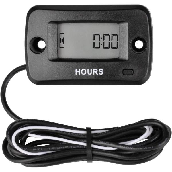 商品名Jayron JR-HM019 デジタルLCD防水ガソリンエンジン時間メーターメンテナンスメーター パラモータ チェーンソー 発電機 芝刈機 モデルボート用Jayron JR-HM019 Digital LCD Waterproof ...