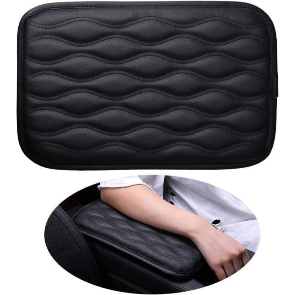 商品名Pengxiaomei Center Console Pad, Black Car Armrest Pad Car Armrest Seat Box Cover Protector for Most Vehicle, SUV, Tru...