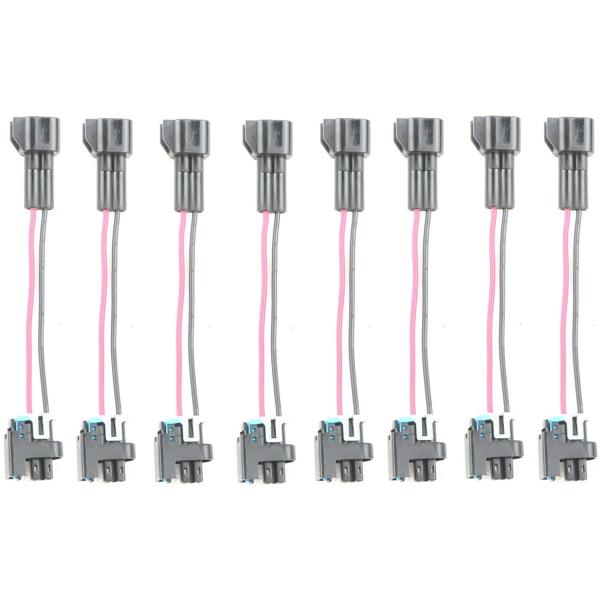商品名MOSTPLUS LQ4 LQ9 4.8 5.3 6.0 Delphi インジェクター LS2 LS3 LS7 EV6 ワイヤハーネスアダプター(8個セット)MOSTPLUS LQ4 LQ9 4.8 5.3 6.0 Injector ...