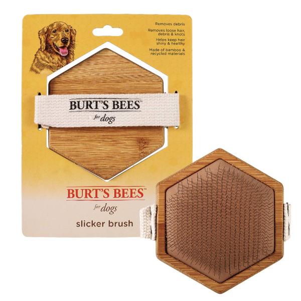 商品名Burt's Bees for Dogs Palm Slicker Brush | Best Ergonomic Dog Brush To Reduce Shedding | Reduces Stress On your WristB...