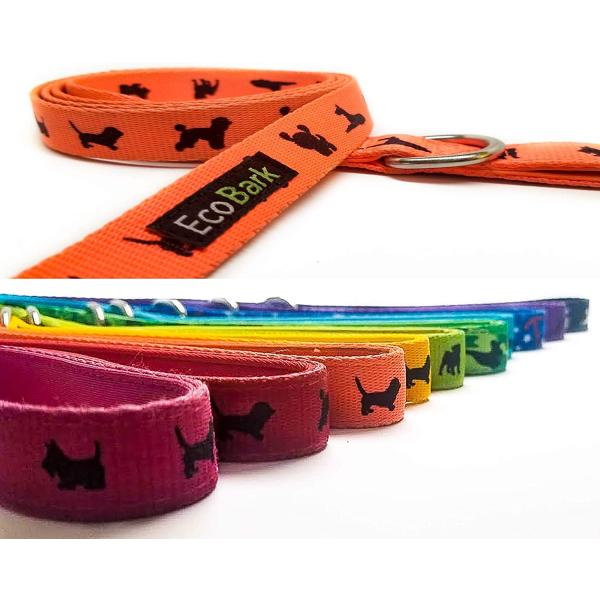 商品名EcoBark Dog Leash - 5 FT Soft Comfort Leashes with Padded Handle - Strong Durable Heavy Duty - Training and Pulling f...