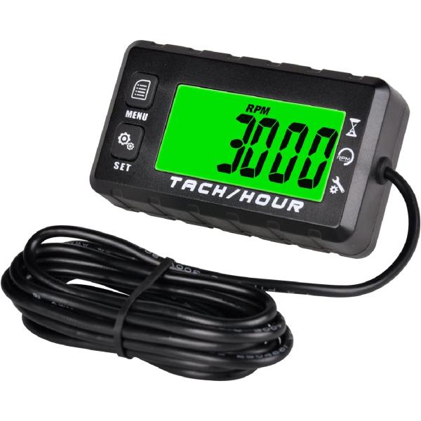 商品名Runleader デジタルセルフパワーアワーメータータコメーター メンテナンスリマインダー アラートRPMリマインダー ユーザーシャットダウン 防水 ZTR芝刈り機発電機 マリンATVモーター ガス駆動機器用Runleader Di...