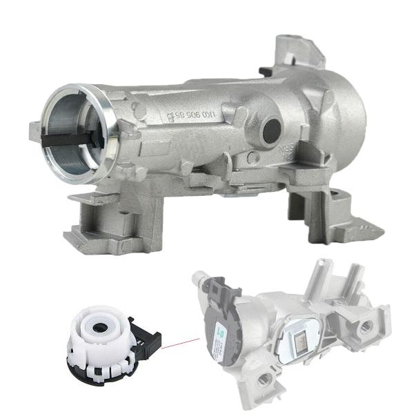 商品名1K0905851B 1K0905841 Ignition Starter Switch Key Steering Lock Cylinder Replacement for Audi A3 TT VW Golf Jetta MK5 ...