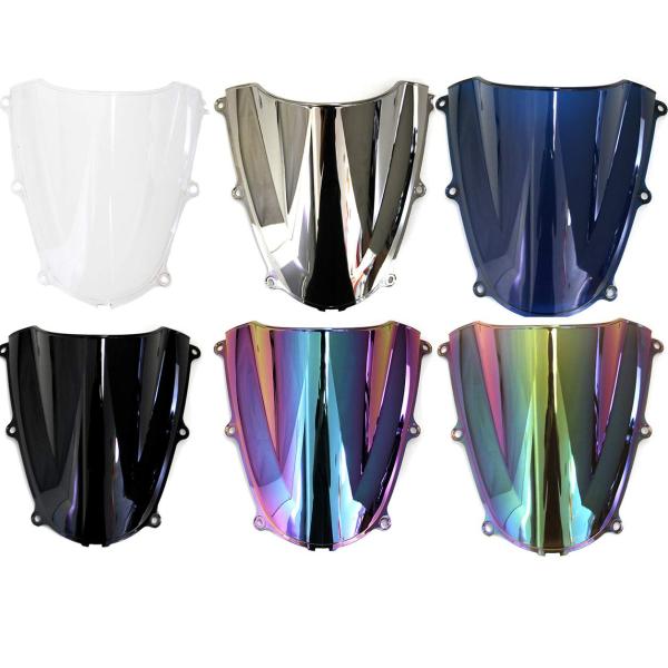 商品名:  Motor Double Bubble WindScreen Autobike Wind Screen Windshield Wind Deflectors Motorcycle screen Airflow Fit For H...