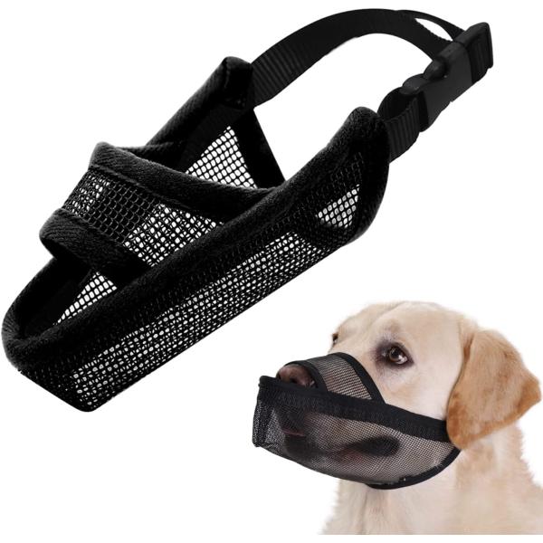 商品名Nylon Dog Muzzle for Small Medium Large Dogs, Air Mesh Breathable and Drinkable Pet Muzzle for Anti-Biting Anti-Barki...