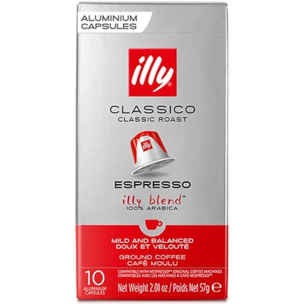 商品名Illy Espresso Single Serve Coffee Compatible Capsules, 100% Arabica Bean Signature Italian Blend, Classico Medium Roa...