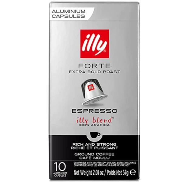 商品名Illy Espresso Single Serve Coffee Compatible Capsules, 100% Arabica Bean Signature Italian Blend, Forte Extra Dark Ro...