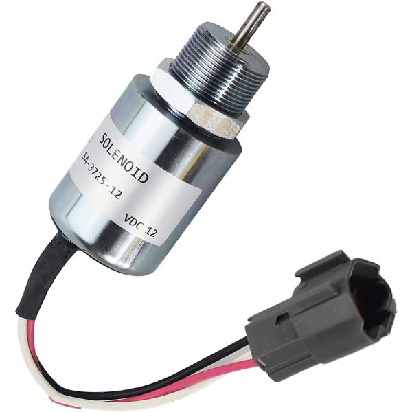 商品名ZeeKee Fuel Shut Off Solenoid SA-3725-12 Compatible with Mitsubishi Sdmo Volvo Toro Mahindra Max 28 L2E L3E S3L S4L E...