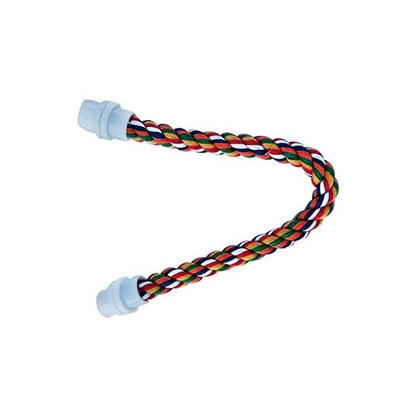 商品名jkshop LNL 15"" Pet Bendable Play Center Comfy Perches and Climbing for Birds Flexible Multi-Color Ropeブランド：jkshop商品サ...