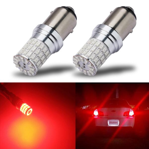 商品名:  iBrightstar Newest 9-30V Flashing Strobe Blinking Brake Lights 1157 2057 2357 7528 BAY15D LED Bulbs Replacement fo...