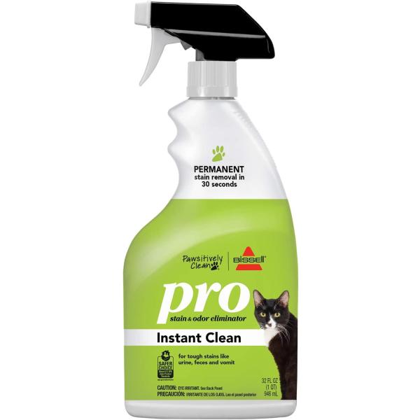 商品名Bissell Pawsitively Clean Pro Cat Instant Stain &amp; Odor Eliminator, 32oz, 2183ブランド：Bissell商品サイズ：32 FZ高さ：8.7 cm横幅：1...