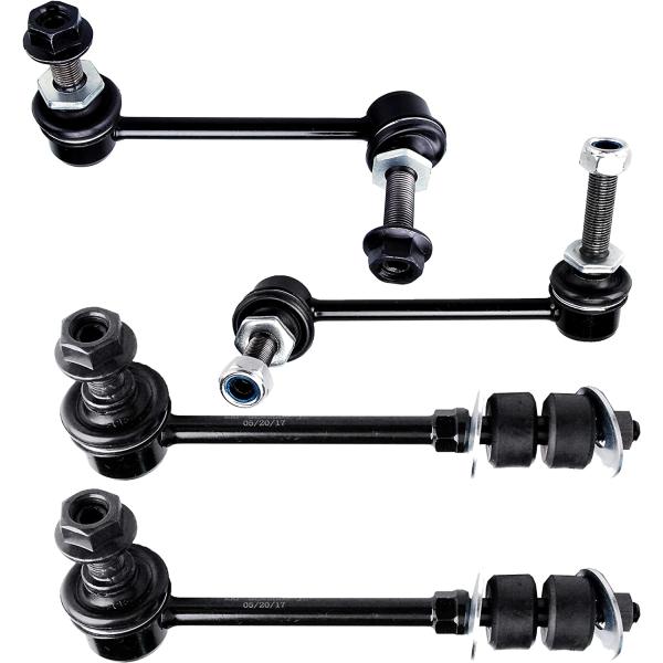 商品名OCPTY - 4ピースフィット Lexus GX470 Toyota 4Runner FJ Cruiser-2 フロント 2 リアスタビライザー / スウェイバー エンドリンクOCPTY - New 4-Piece Front An...