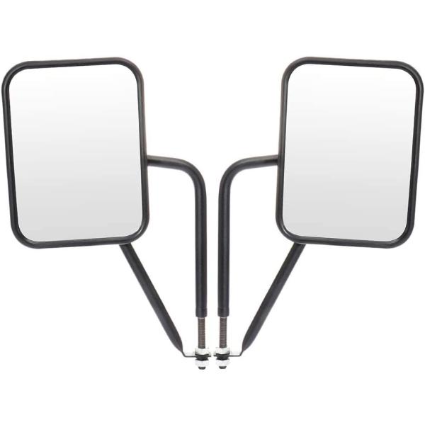 商品名SCITOO ドアオフサイドミラー 揺れ防止 オフロード長方形アドベンチャーミラー 交換用 1997-2001 2002 2003 2004 2005 2006 2007 2008 2009 2010 2011-2017 Jeep W...
