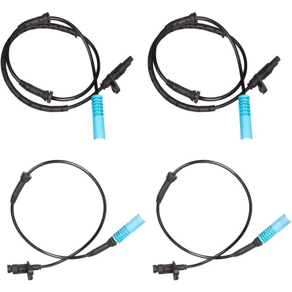 商品名MOSTPLUS フロントリア左右ABSホイールスピードセンサー 4個セット BMW E39 525 528 540 34526756376 34526756375に対応MOSTPLUS Front Rear Left Right A...
