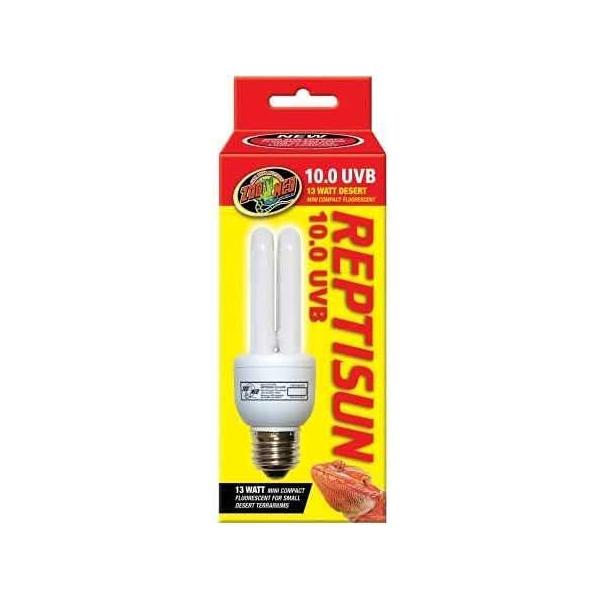 商品名Zoo Med ReptiSun 10.0 UVB Mini Compact Flourescent Replacement Bulb 13 Watts (6"" Bulb) - Pack of 3ブランド：Zoo Med商品サイズ：...