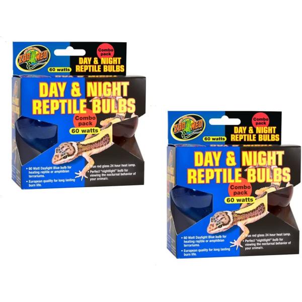 商品名Zoo Med Day &amp; Night Reptile Bulbs Combo Pack 60 Watts - Combo Pack - Pack of 2ブランド：Zoo Med商品サイズ：高さ：8.5 cm横幅：26.8 ...