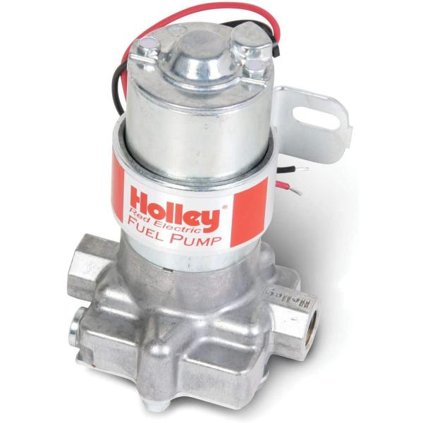 商品名NEW HOLLEY 97 GPH RED ELECTRIC FUEL PUMP WITH BRACKET,STREET &amp; STRIP CARBURETED APPLICATION,COMPATIBLE WITH GASOL...