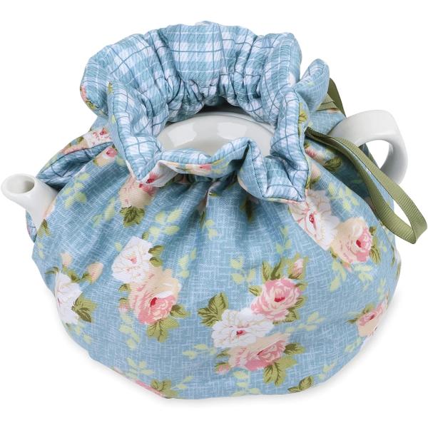 商品名Cheng Yi モダンデザイン コットン100% プリント ティーコージー クリエイティブ キッチン ティーポット ダストカバー お茶 快適 朝食 暖かい ケトルカバー 断熱 保温 保温 CYFC1382 (グリーン)CEMGYIU...