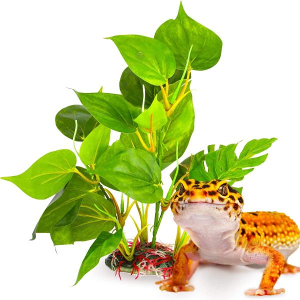 商品名SunGrow Reptile Artificial Plant with Resin Base, Terrarium Decor with Zero Maintenance, 1 Pc per Packブランド：SunGrow商品サ...