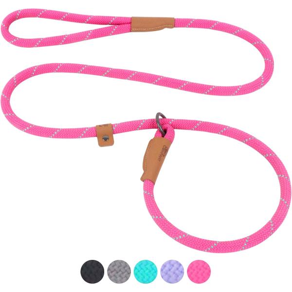 商品名Slip Lead Dog Leash, Heavy Duty Dog Leash, Reflective Lead Leashes, Strong Mountain Climbing Rope Leash, No Pull Dog ...