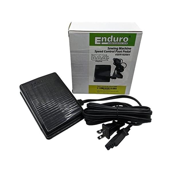商品名Singer Sewing Machine Foot Pedal Replacement by Enduro   Variable Speed Foot Operated Control Pedal for Domestic and ...