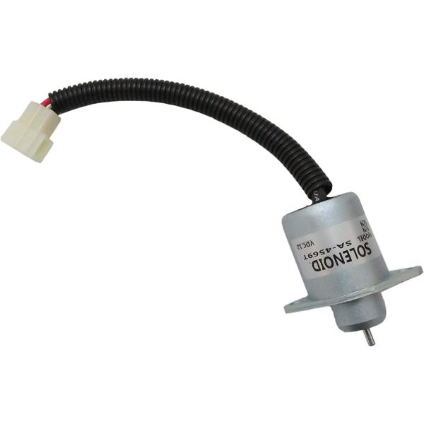 商品名Moostore Fuel Shutdown Solenoid Shut Off Solenoid Repl.#SA4569T, 1745460010 Fits for Kubota Yanmar Synchro Start 12V ...