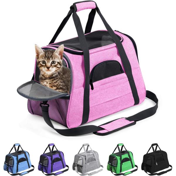 商品名Prodigen Pet Carrier Airline Approved Pet Carrier Dog Carriers for Small Dogs, Cat Carriers for Medium Cats Small Cat...