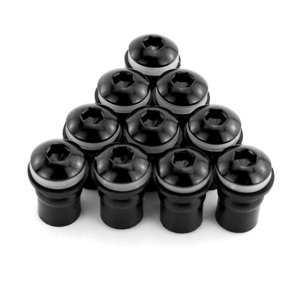 商品名:  Xitomer 10 Sets M5x16 Alloy Motorcycle Windscreen Bolts Wellnut Bolt Kit, Windshield Installation Kit, Works on OE...