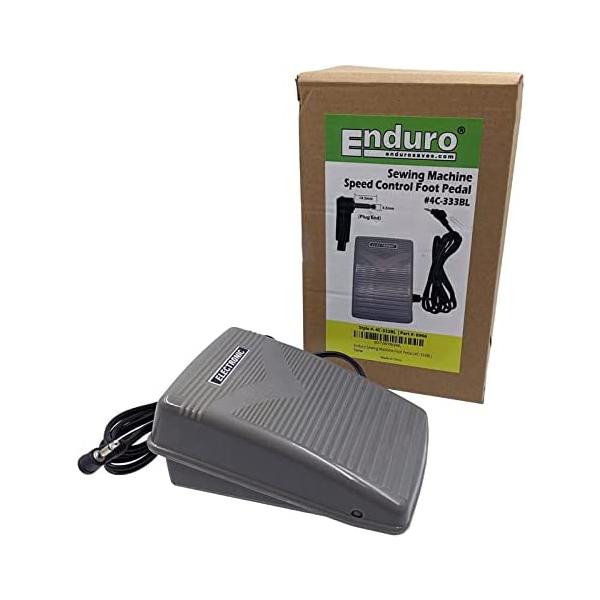 商品名Enduro ミシンフットペダル (4C-333BL)Babylock, Bernette, Bernina, Juki, Singer and Viking Sewing Machine Foot Pedal Replacement...