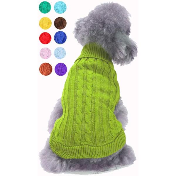 商品名Dog Sweater, Warm Pet Sweater, Dog Sweaters for Small Dogs Medium Dogs Large Dogs, Cute Knitted Classic Cat Sweater D...