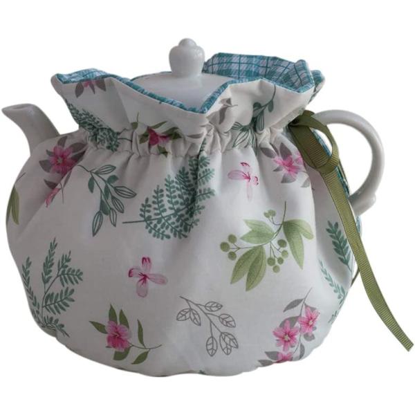 商品名Tea Cosy - ピュアコットンプリントティーコージー キッチンティーポットダストカバー 朝食用ウォーマー 保温性 1パックTea Cosy - Pure Cotton Printed Tea Cosy, Kitchen Tea ...