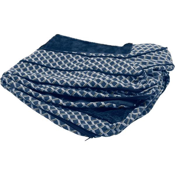 商品名Furhaven Comfy Couch Plush &amp; D cor Sofa-Style Dog Bed Replacement Cover - Diamond Blue, Jumbo (X-Large)ブランド：Furha...