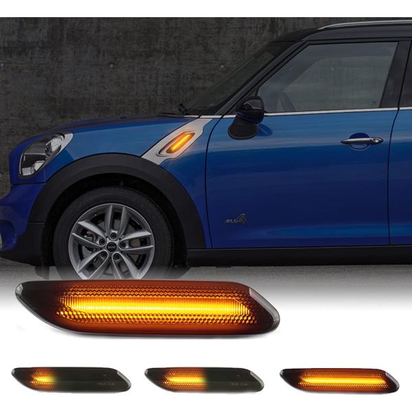 商品名Gempro LED Front Fender Side Marker Lights Assembly Smoke Lens Turn Signal Lamp Replacement for 2011 2012 2013 2014 2...