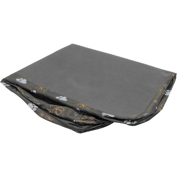 商品名Furhaven Replacement Pet Bed Cover - Water-Resistant Indoor-Outdoor Garden D cor Washable Dog Bed Mat Cover, Iron Gat...