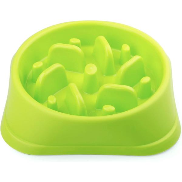 商品名JASGOOD Dog Feeder Slow Eating Pet Bowl Eco-Friendly Durable Non-Toxic Preventing Choking Healthy Design Bowl for Dog...