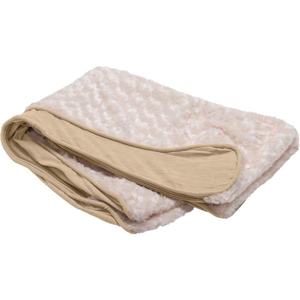 商品名Furhaven Ultra Plush Luxe Lounger Mattress Dog Bed Replacement Cover - Cream, Largeブランド：Furhaven商品サイズ：Large高さ：5.1 cm横...