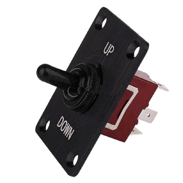 商品名Acouto Marine Toggle Switch 3 Position On Off Terminal Switch Panel Trim Tabs Switch DC12V 15 Amp Up Down Rocker Trim...