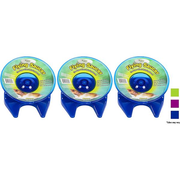 商品名Ware Pet 3 Pack of Flying Saucers, Small, Safest and Quietest Exercise Wheelブランド：Ware Pet商品サイズ：高さ：12.2 cm横幅：19 cm奥行：2...