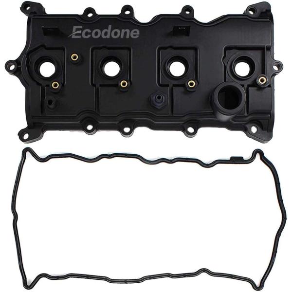 商品名エンジンカムシャフトバルブカバー&amp;ガスケット。2007-2013日産、PCVカバー。Altima Sentra L4 2.5L、CNVG-D1230 13264JA00A 13270JA00Aに適合。Engine Camsha...