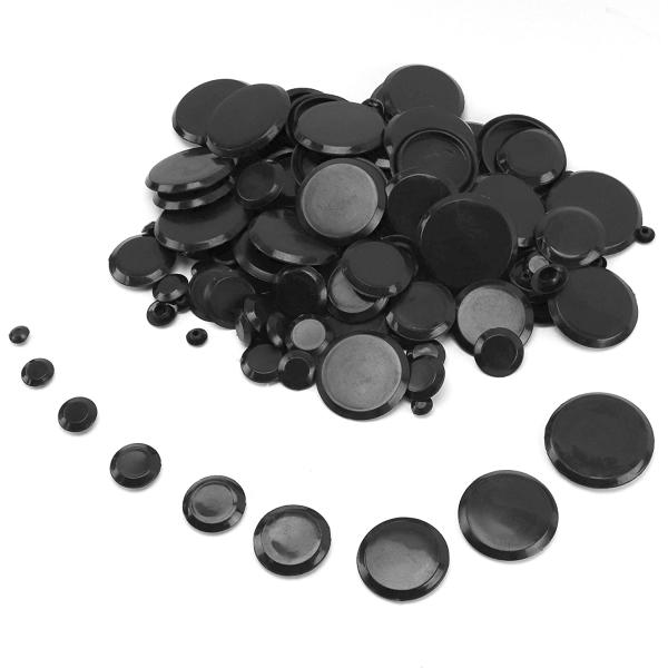 商品名Red Hound Auto RED150060-VAR B - 18 Piece Set RED159323Red Hound Auto 100 Piece Flush Mount Black Hole Plug Assortmen...