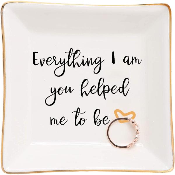 商品名Everything I Am You Helped Me to Be-Mother/Stepmom/Bonus Mom Gifts for Thanksgiving Day Birthday ChristmasHOME SMILE ...