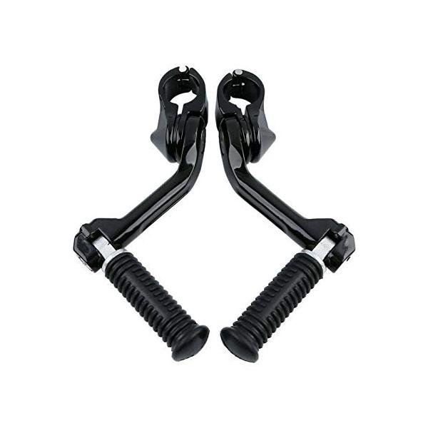商品名:  TCMT Universal 1 1/4" Highway Small Footpegs Long Angled Mount Fit For Harley Touring Road King Street Glide Road ...