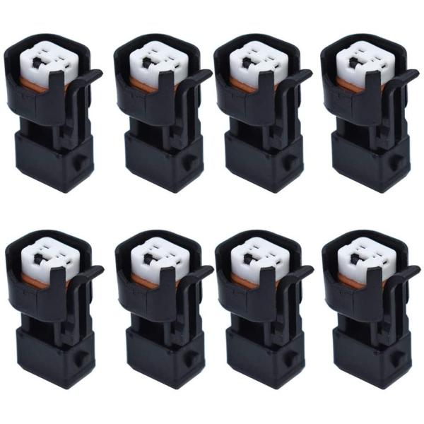 商品名labwork 8個入り 燃料インジェクターコネクターアダプター LS1 EV1 から EV6 EV14 LS2 LS3 LSX LT1用labwork 8PCS Fuel Injector Connector Adapter Rep...