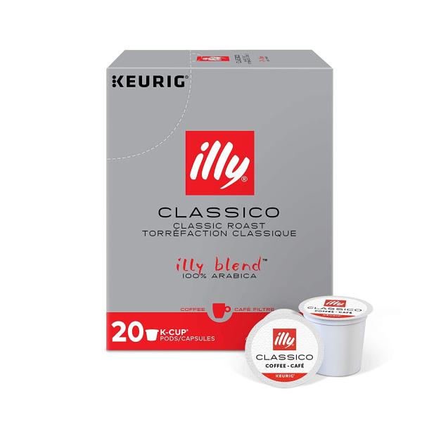 商品名Illy Coffee, Smooth and Balanced, Medium Roast Coffee K-Cups, Made with 100% Arabica Coffee, All-Natural, No Preserva...
